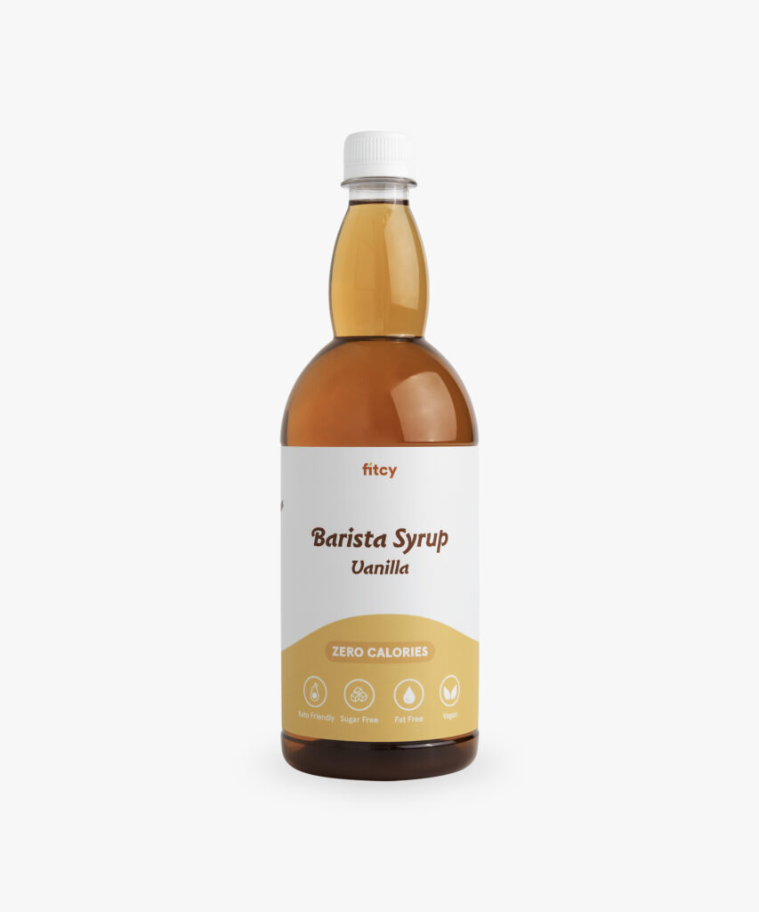 Barista Line Syrups Vanilla order | Zero Calories coffee syrup| Fitcy